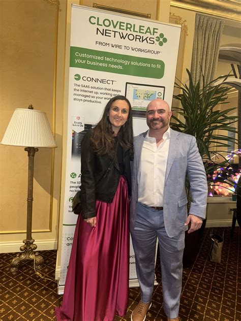 Thank You Joe Faherty For The Invite To Cloverleaf Networks 5 Year… Madison Beedy