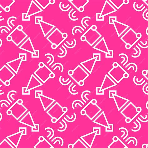 Premium Vector Squid Game Pattern Seamless Concept Version