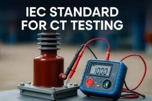 IEC Standard For CT Testing A Complete Technical Guide Electrical Hub