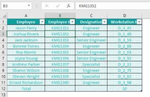 Excel Table Styles Formats Examples How To Create