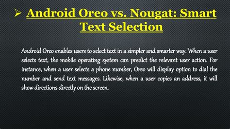 Ppt How Does Android Oreo Fare As Compared ToÂ Nougat Powerpoint Presentation Id7783346