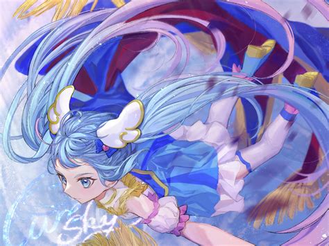 Sora Harewataru And Cure Sky Precure And More Drawn By Maccha Udva Danbooru