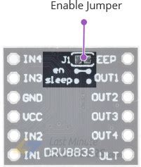 Controlling DC Motors With DRV8833 Motor Driver And Arduino