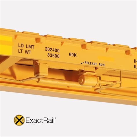 Ho Scale Trentonworks 67 11 Bulkhead Flat Car Ttpx New Logo Patc Exactrail Model Trains