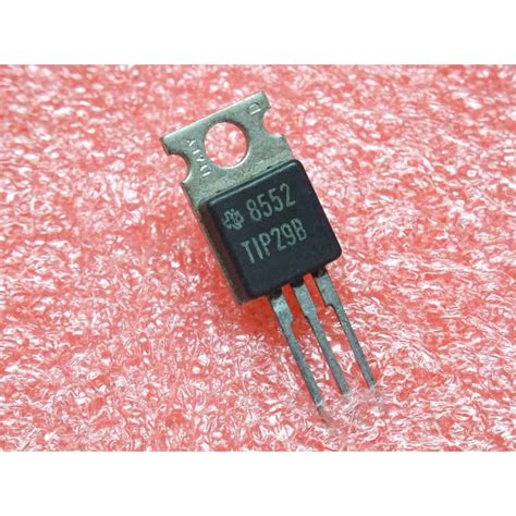 Lot De 5 Transistor Tip 29 B ~ Npn Tip29b Complementary Pnp Tip30b