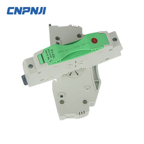 Cnpnji Dc 1500v 50a Electrical Fuse Base 14x85mm Fuse Switch And