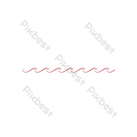 Red Line Wavy Line  Animation  Png Images Free Download Pikbest
