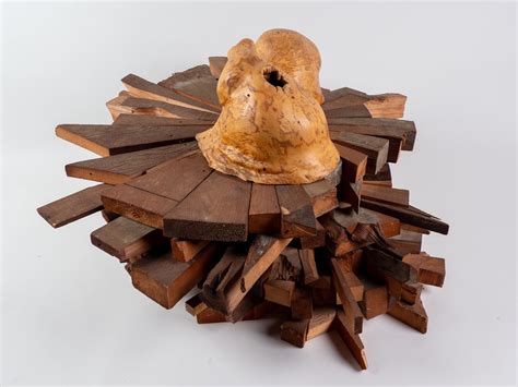 Wood Sculpture By Feminist Artist Marjorie White Williams Wood