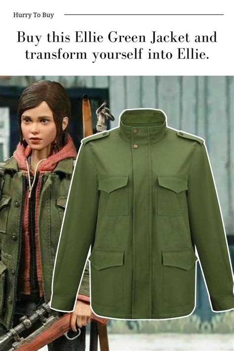 Takerlama Ellie The Last Of Us Part Ii Green Jacket Adult Ashley