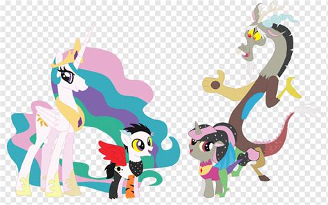 Mlp Discord And Celestia Human