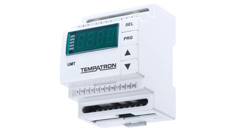 Umt500mh Tempatron Umt Series Din Rail Mount Timer Relay 110v Ac 1