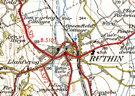 Disused Stations Ruthin Station