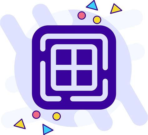 Grids Freestyle Solid Icon 38523242 Vector Art At Vecteezy