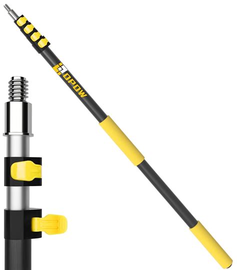 Telescopic Extension Pole 25 Ft Reach 45 18 Ft Multi Purpose Aluminum