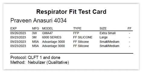 Tsi Qualitative Fit Testing With Fitpro Ultra Fit Test Software User Guide