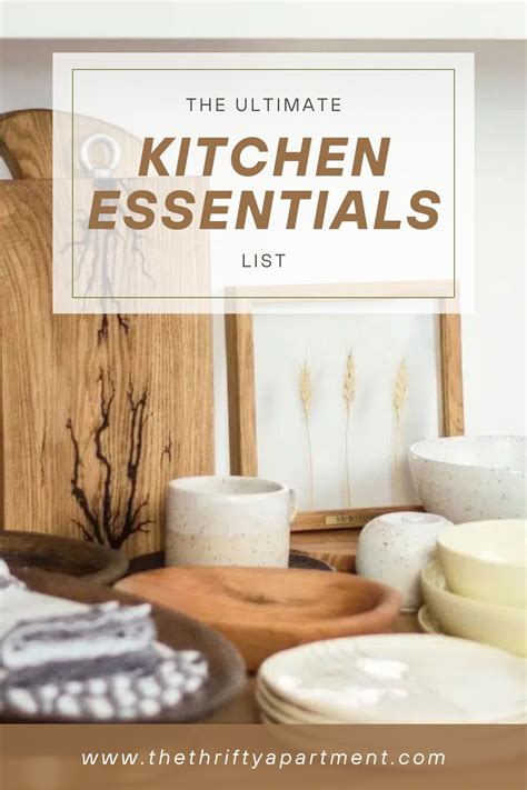 The Ultimate Kitchen Essentials List