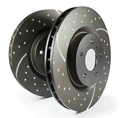 Ebc Gd Sport Dimple Drilled And Slotted Front Rotors For 07 13 Acura Mdx