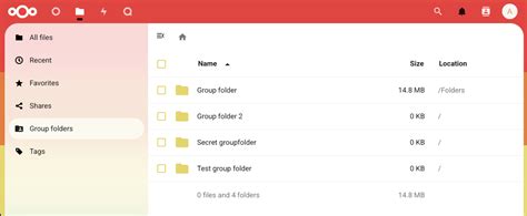 List Groupfolders In The Left Sidebar Menu · Issue 2323 · Nextcloudgroupfolders · Github