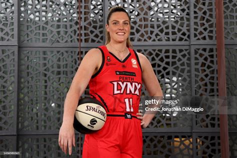 Lauren Scherf Of The Lynx Poses For A Photo During The 2022 23 Wnbl News Photo Getty Images