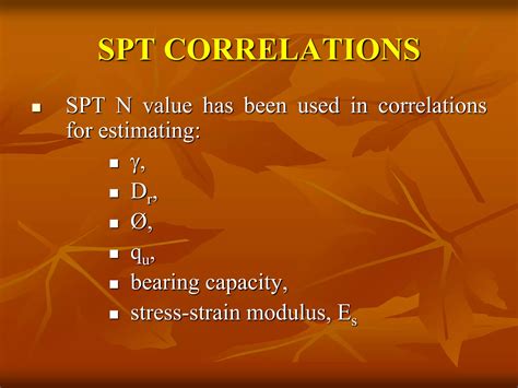 Spt Correlations Ppt