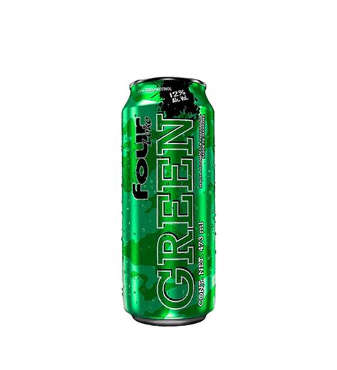 Coctel Four Loko Green Apple Lata 473ml