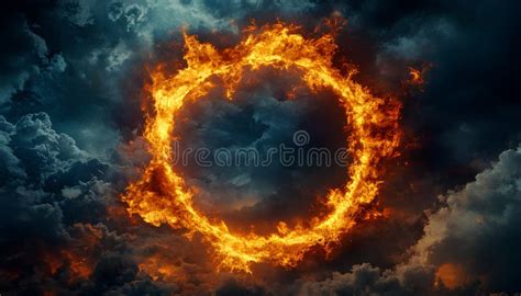 The Solar Eclipse Is Captured In A Visually Striking Scene Where The