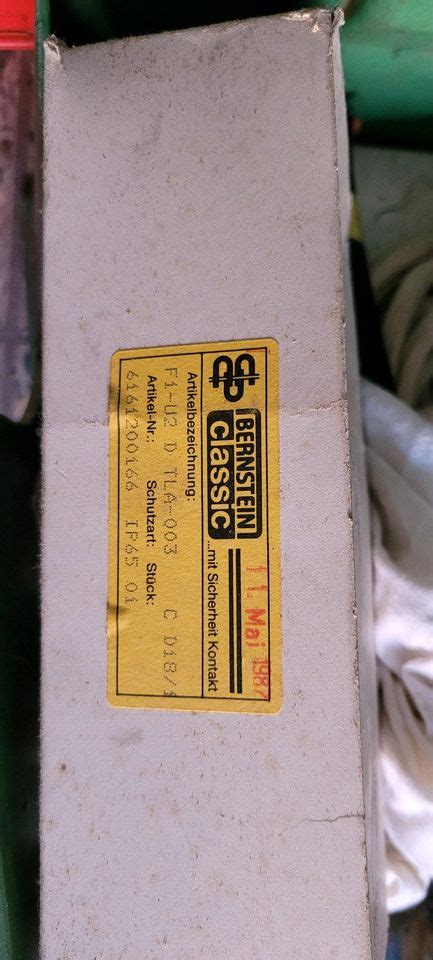 4x Bernstein Classic Fußschalter F1 U2 D In Niedersachsen Bröckel