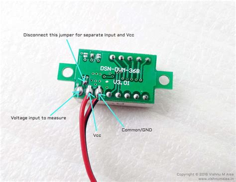 interfacing dsn dvm 368 seven segment voltmeter module circuitstate