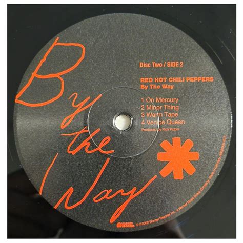 Red Hot Chili Peppers By The Way Vinyl
