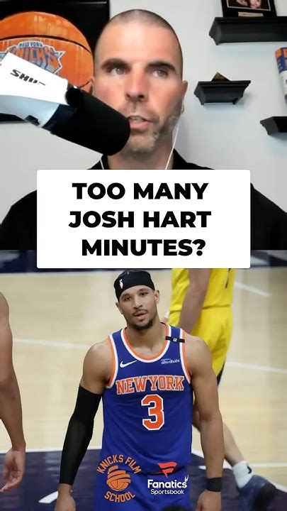 Too Many Josh Hart Minutes Knicks Pacers Nbaplayoffs Youtube
