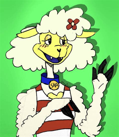 [fanart] Sha The Sheep By Thekingdaeva On Deviantart