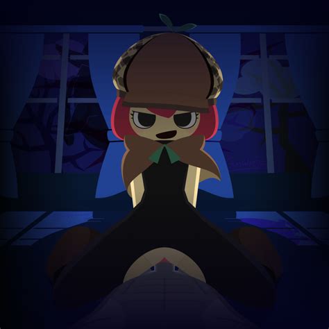 Rule 34 Artist Signature Boots Cowgirl Position Deerstalker Hat Detective Hat Green Bow