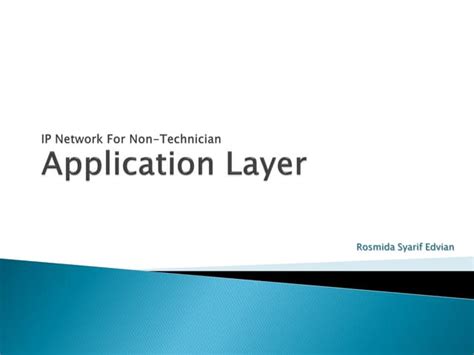 Lecture 6 Presentationlayer Ppt