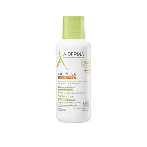 A Derma Exomega Control Emollient Cream 400ml