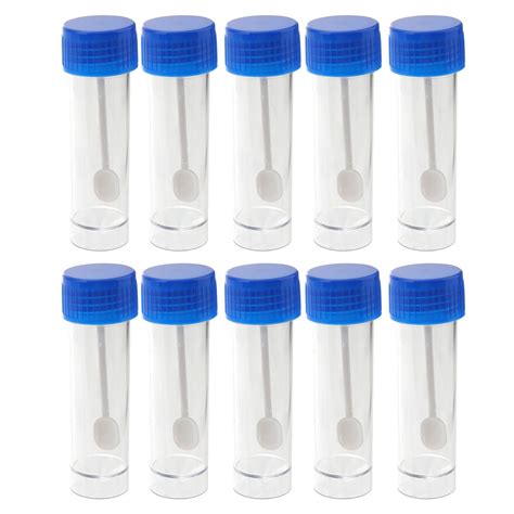 Totority Stool Containers Sample 10 Pcs Specimen Cup