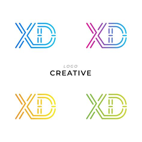 Xd Modern Logo Images Free Download On Freepik