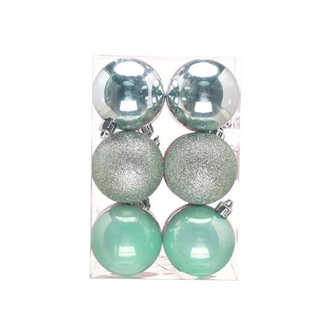 Karaca Home Minty Pinky 12 Parça Ağaç Süsü Seti Karaca