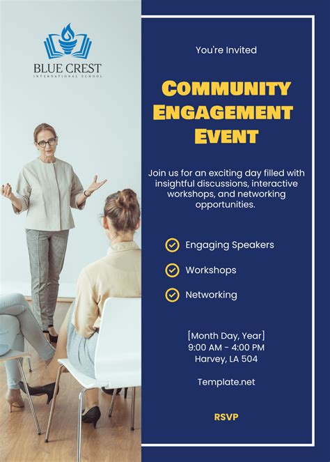 Free School Orientation Invitation Template To Edit Online