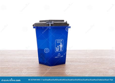 Garbage Classification Gray Other Garbage Trash Bin Model Stock