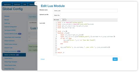 Global Custom Table Openresty Inc Documentation