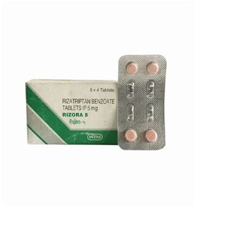 Rizatriptan Benzoate Tablet At Rs 324stripe Nagpur Id 2853045169430