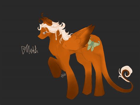 Moth Mlp Oc By Lucktrixx615 On Deviantart