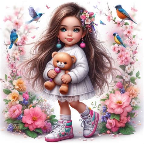 МАЛЫШКАКУКОЛКА в 2024 г Художественные куклы Куколки Детские картинки