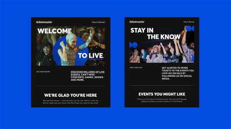 Maximising Fan Engagement With New Email Templates Ticketmaster