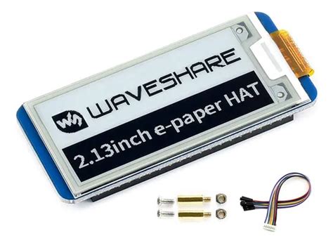 Chapéu De Tela E Ink Waveshare De 213 Polegadas Preto Bra Frete Grátis