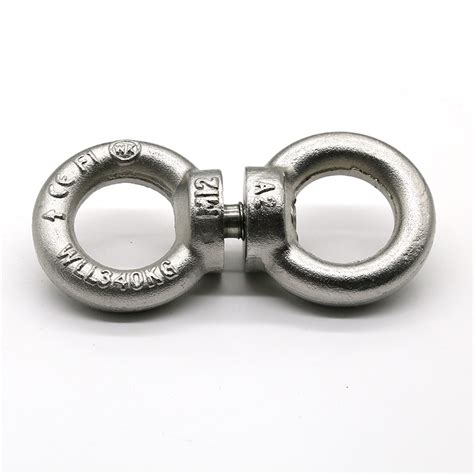 C15 M12 Lifting Din580 M20 M4 M16 Hook Electrical Stainless Steel Ss304 Ss316 Oval Jis B1168