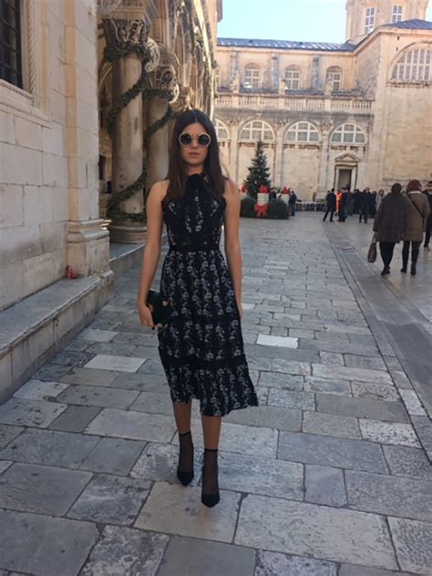 Modni đir Andrea Zorić Naša Je It Djevojka Go Dubrovnik