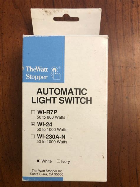 Watt Stopper Light Switch Watt Stopper Dsw 100 La Dual Tech Wall