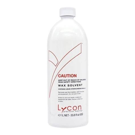 Lycon Wax Solvent Cleans Equipment Beauty Waxing Hair Removal 1l 1000ml