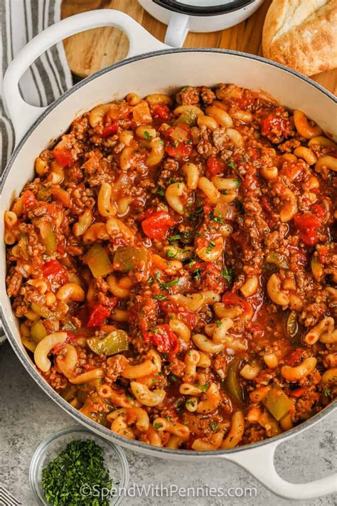 Easy Goulash Recipe Spend With Pennies